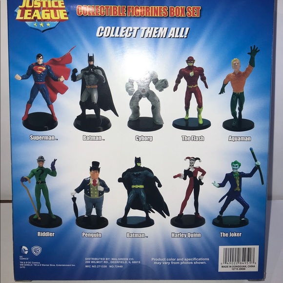 DC Comics | Toys | Justice League Mini Figure Set Dc Comics Toys Batman ...